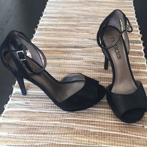 Moda International | Shoes | 4inchblacksuedepumps | Poshmark